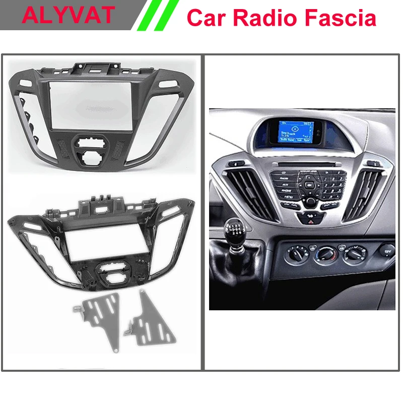 Car Radio Fascia Dash Cd Panel For Ford Transit Custom, Tourneo Custom ...
