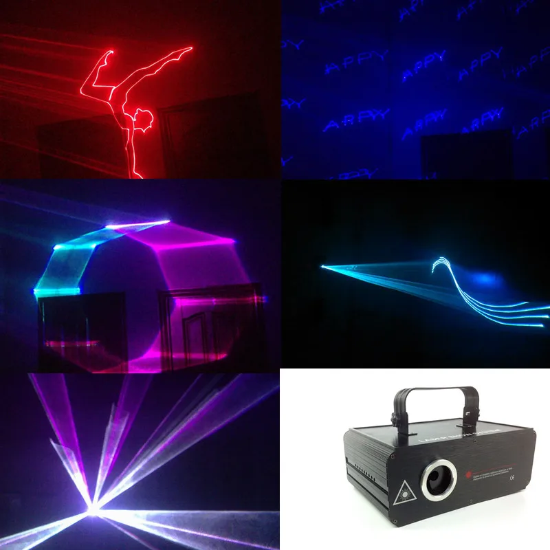 3D full color animation laser light show equipment stage lighting ...