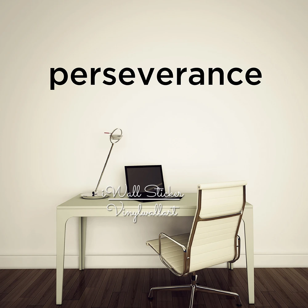 Perseverance-Quote-Wall-Sticker-Inspirational-Wall-Quotes-Decal-DIY-Cut ...