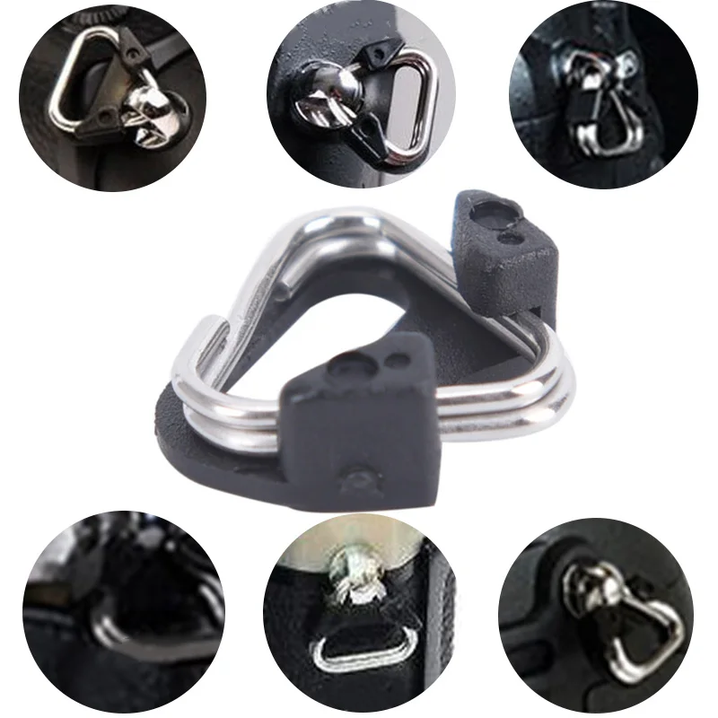 New-Camera-Replacement-Alloy-Split-Ring-Triangle-Rings-Hook-for-Nikon ...