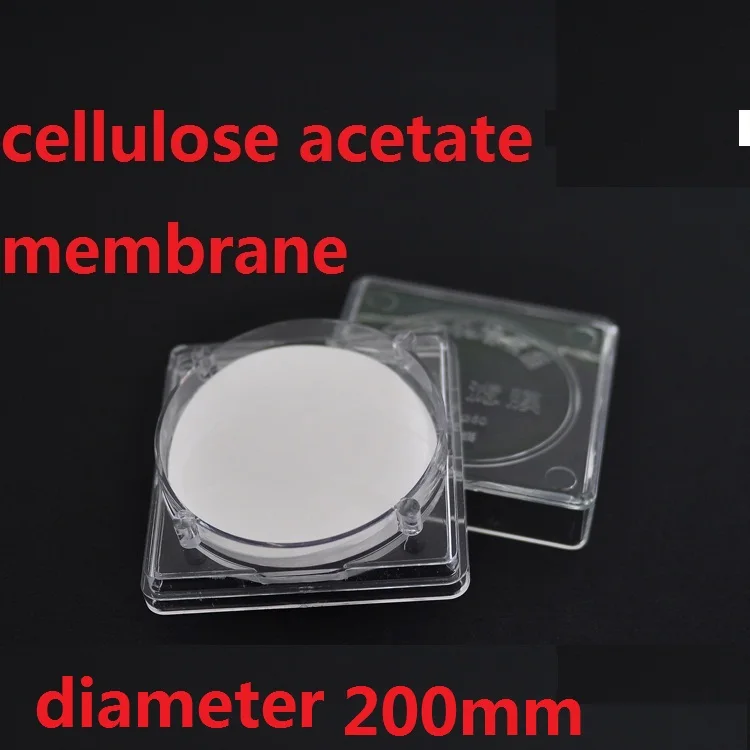 200pcs/pack For Lab 200mm Cellulose Acetate Membrane Ca Filter Membrane ...