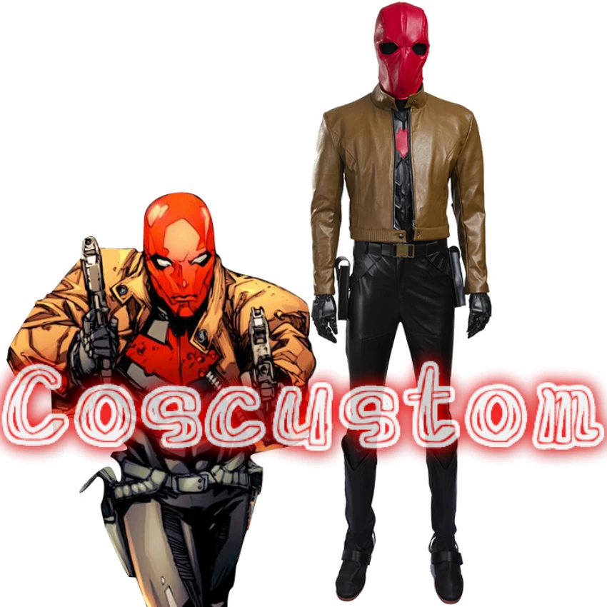 Coscustom High Quality Batman Jason Todd Costume Batman Red Hood ...