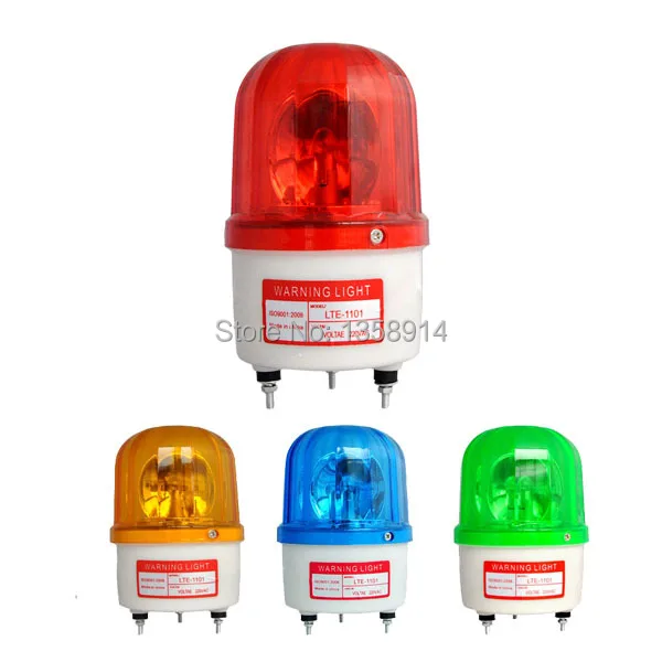 4 colors12V/24V/36V Mini Led Lightbar Rotating Beacon Industrial ...