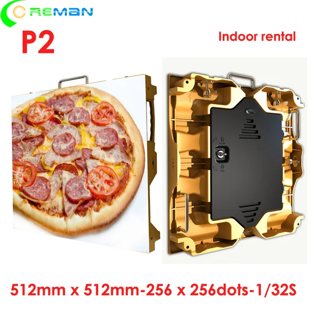 Indoor RGB 2mm SMD Hub75 Led Video Wall Panel Stage Concert Advertising ...