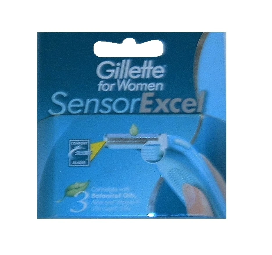 Compatible Womens Sensor Excel Razor Handle + Gillette for Women Sensor ...