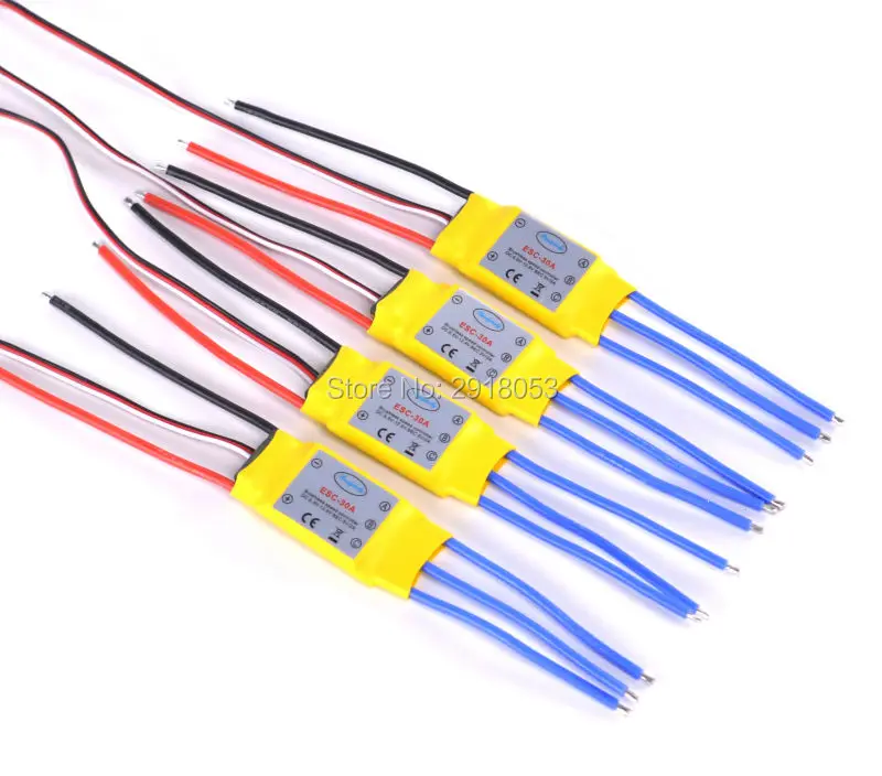 30a Brushless Fpv Esc Electronic Speed Controller For Quadcopter ...