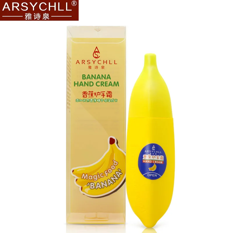 2pcs Banana Hand Cream Skin Care Moisturizing Whitening Anti Aging ...