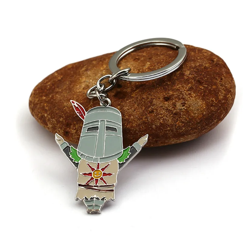 HSIC Wholesale Dark Souls Figure Keychains Sun Sollar Fire Keeper ...