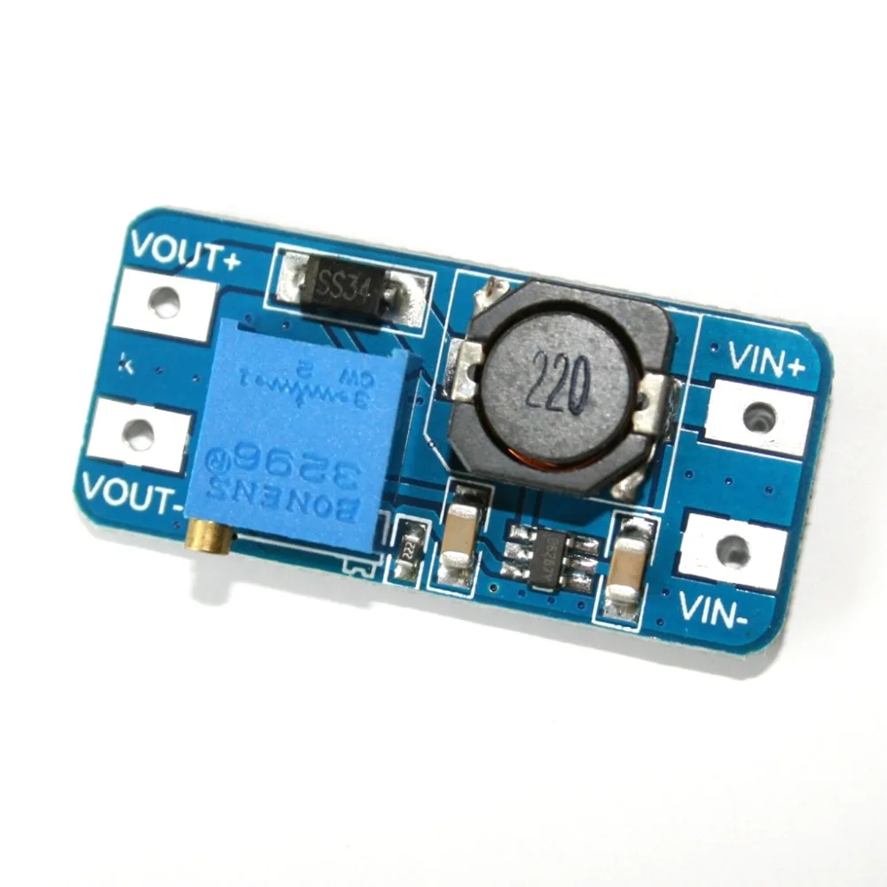 5PCS MT3608 DC-DC Step Up Converter Booster Power Supply Module Boost ...
