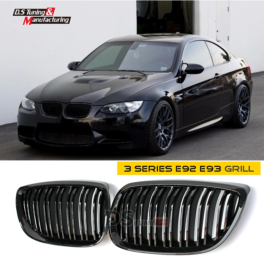 3 serie e92 e93 pre lci 2006 2009 E92 M3 dual salz abs material front niere grill grille mesh ...
