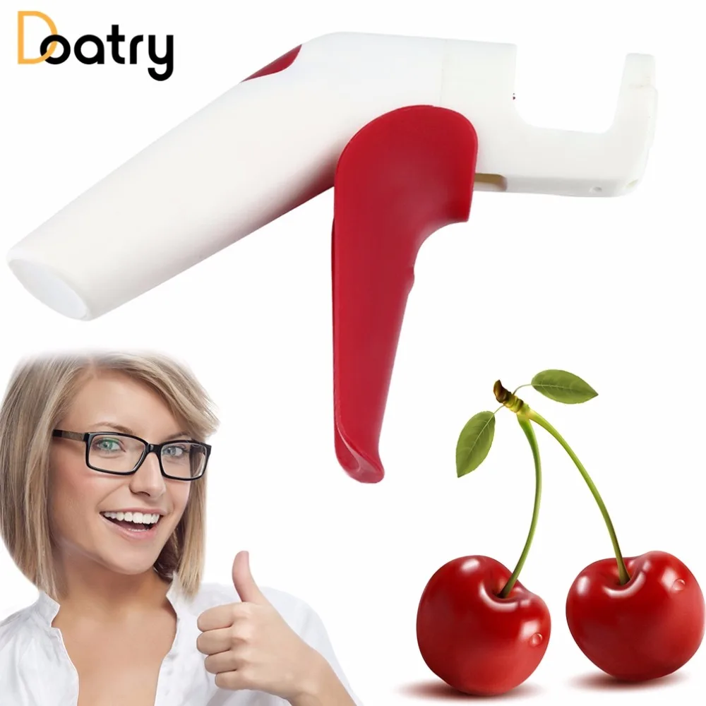Doatry 1pc Cherry Pitters Plastic Kitchen Gadgets Tools Creative ...