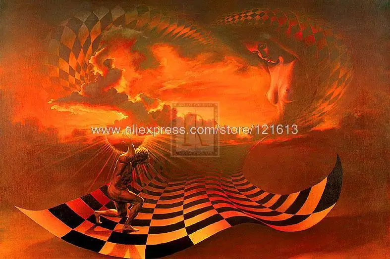 Stephen Pearson Solar Offering Figurative Or Various Sizes hand painted ...