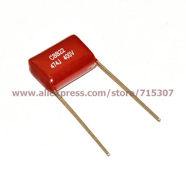PHISCALE 40pcs Capacitor 470000pf 470nf 0.47uf 400v film capacitor 474 ...
