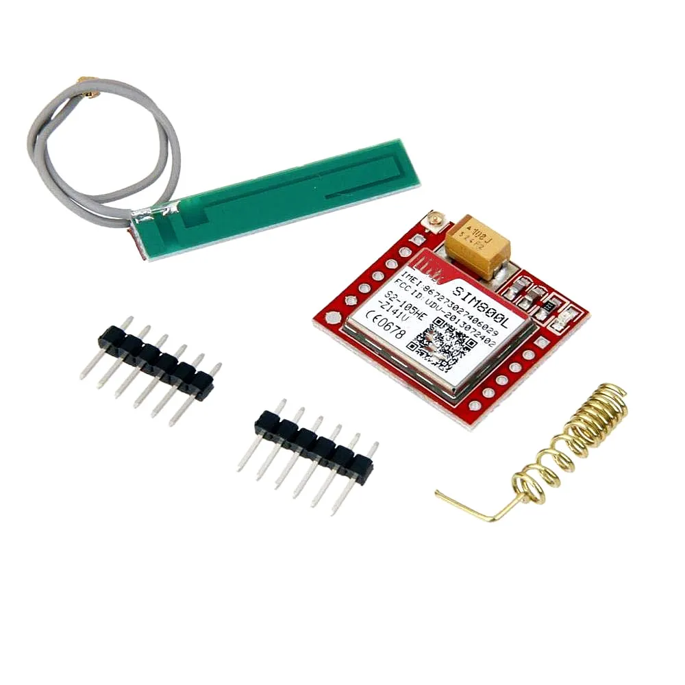 Factory-price-SIM800L-Module-TTL-Serial-Port-GSM-GPRS-SMS-With-Antenna ...