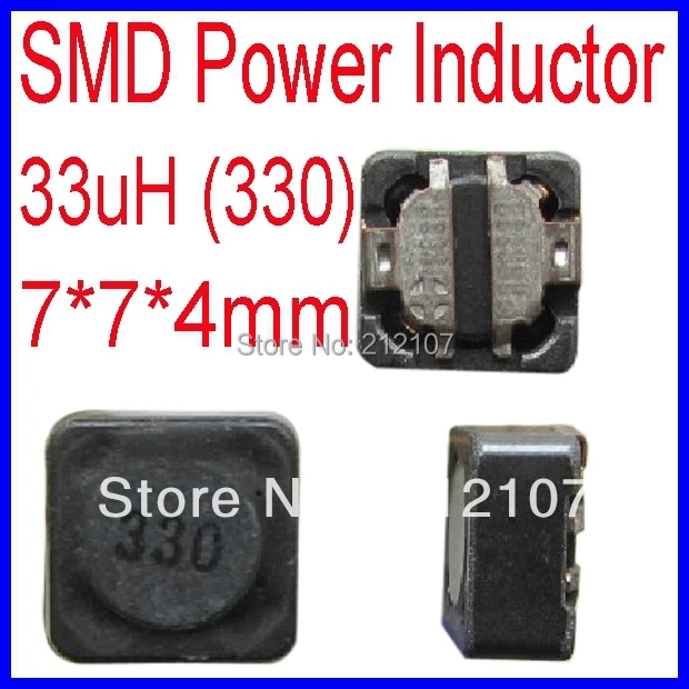 7*7*4mm 33uH (330) Shielding Inductor / SMD Power Inductor|power spray ...