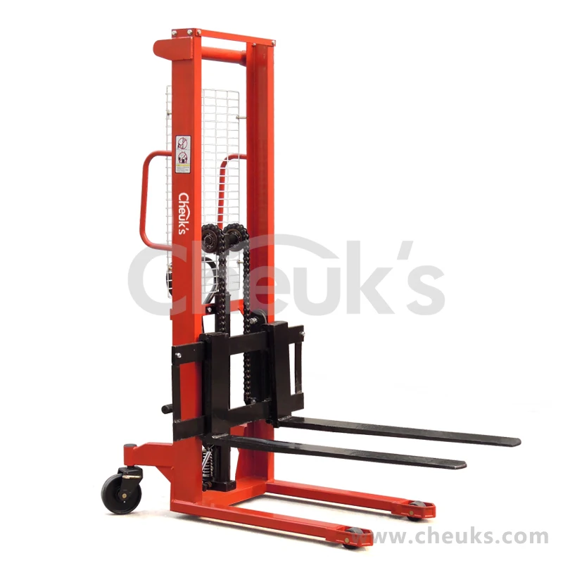 2T-1-6m-Pallet-stacker-Hydraulic-stacker-Manual-stacker-Hand-Stacker ...