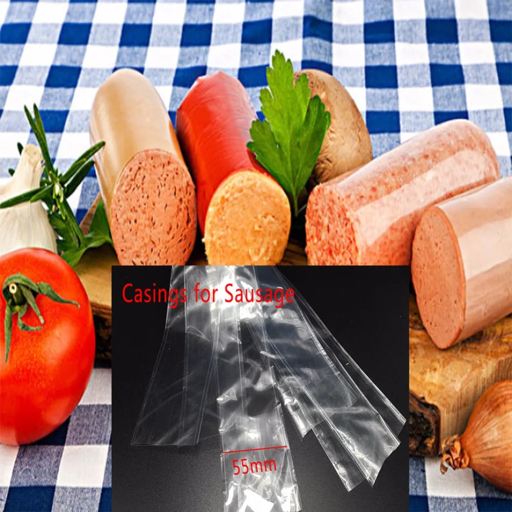 1pc Food Casings Sausage 50cm Wide50mm Maker Machine Hot - AliExpress