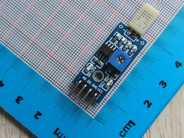 100% New 2pcs LM393 HR202 humidity sensor module detects humidity ...