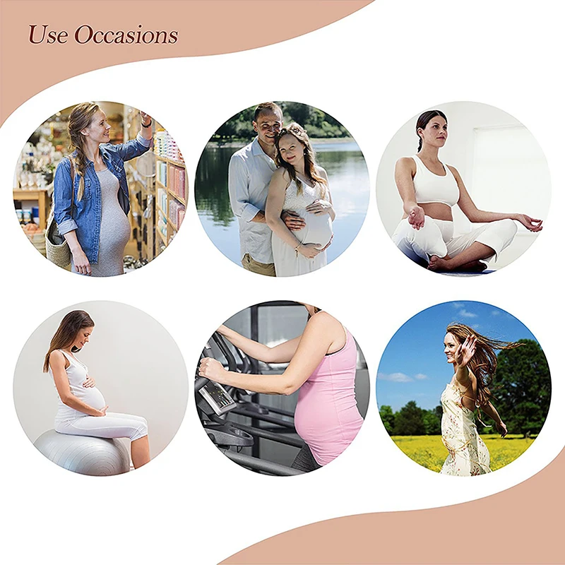 Maternity Support Belt Breathable Pregnancy Belly Band Abdominal Binder ...