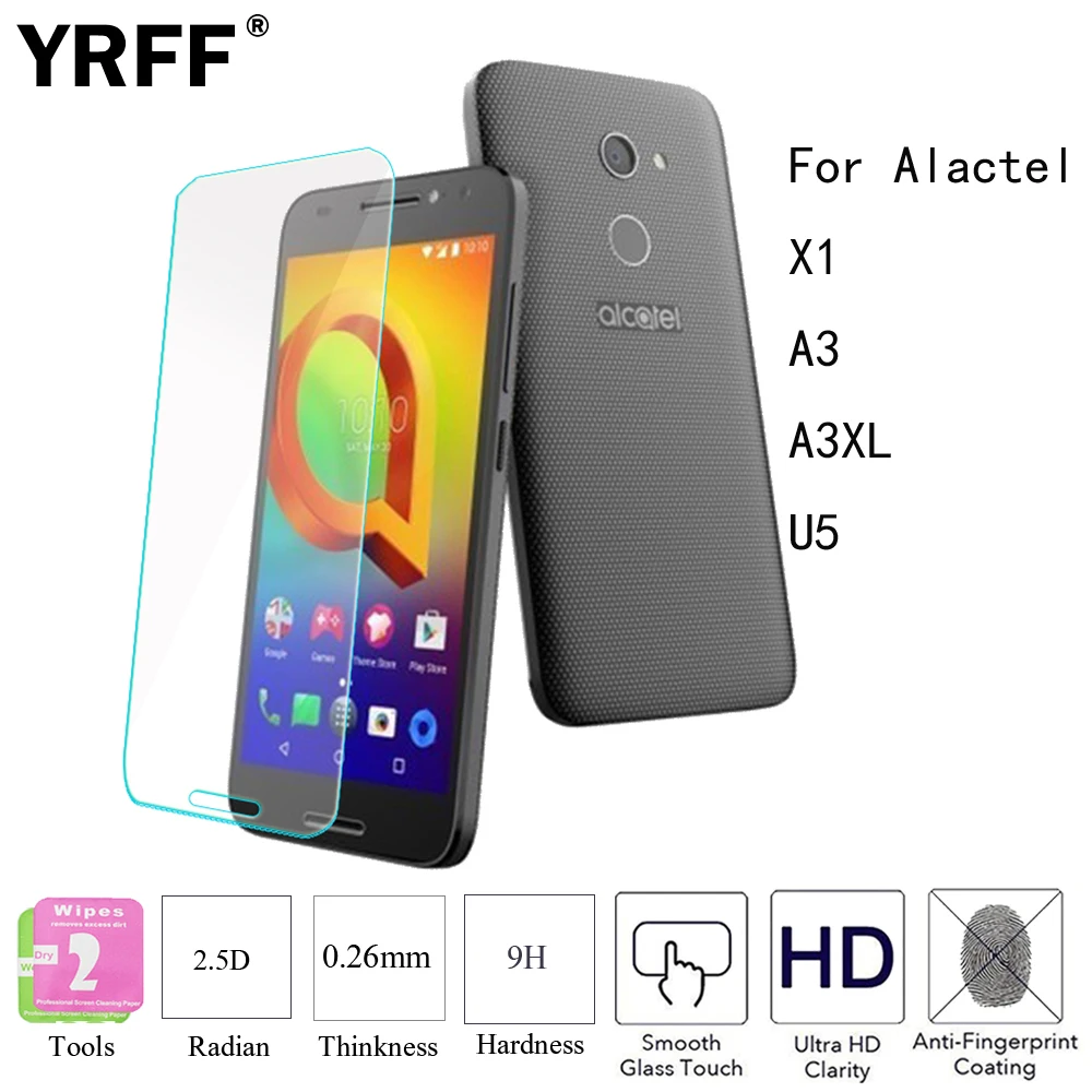2pcs 2 5d 9h 0 26mm Tempered Glass Protective Screen Protector Film For