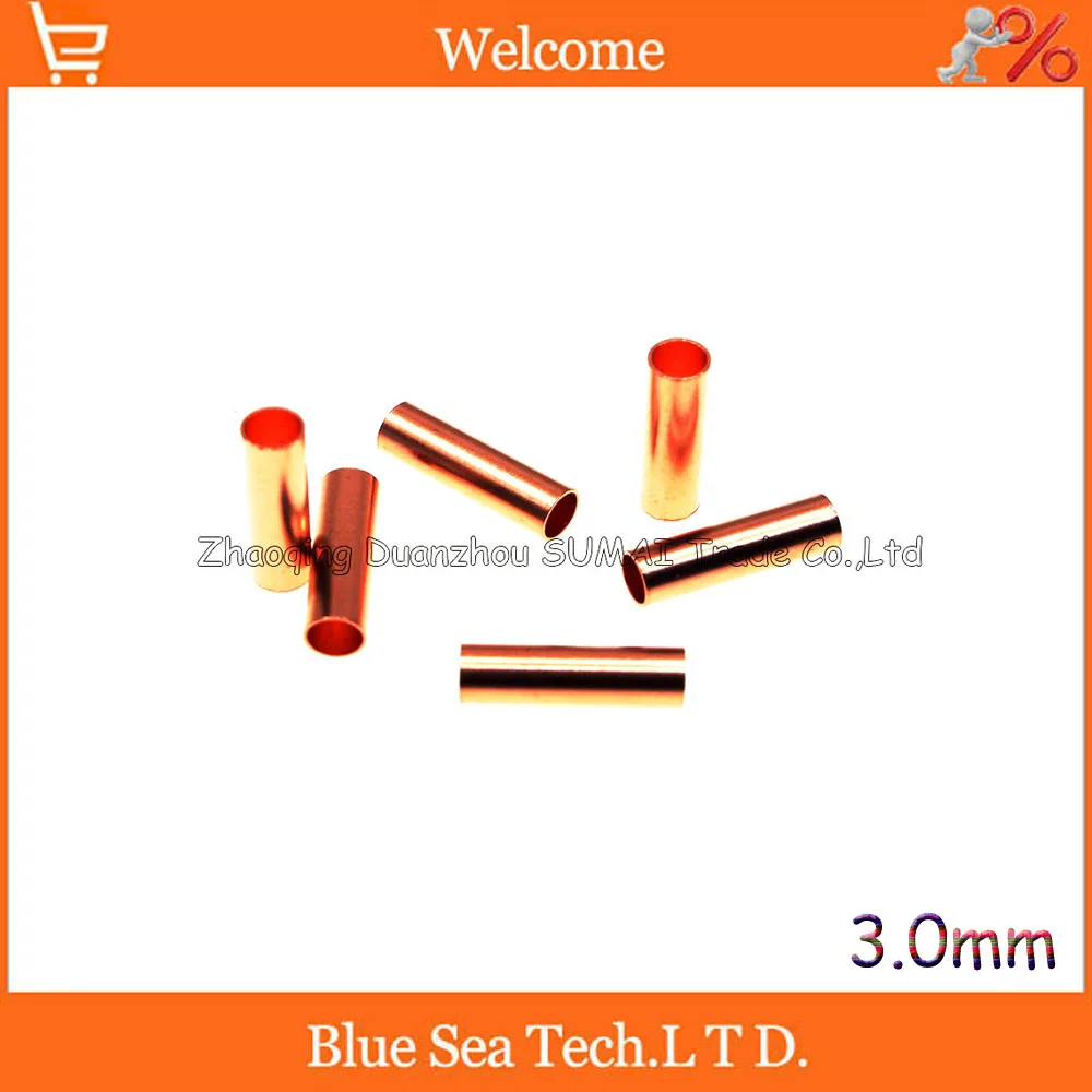 3.0mm Copper Wire Terminal,pipe/circular Tube Terminal,tubular Terminal ...