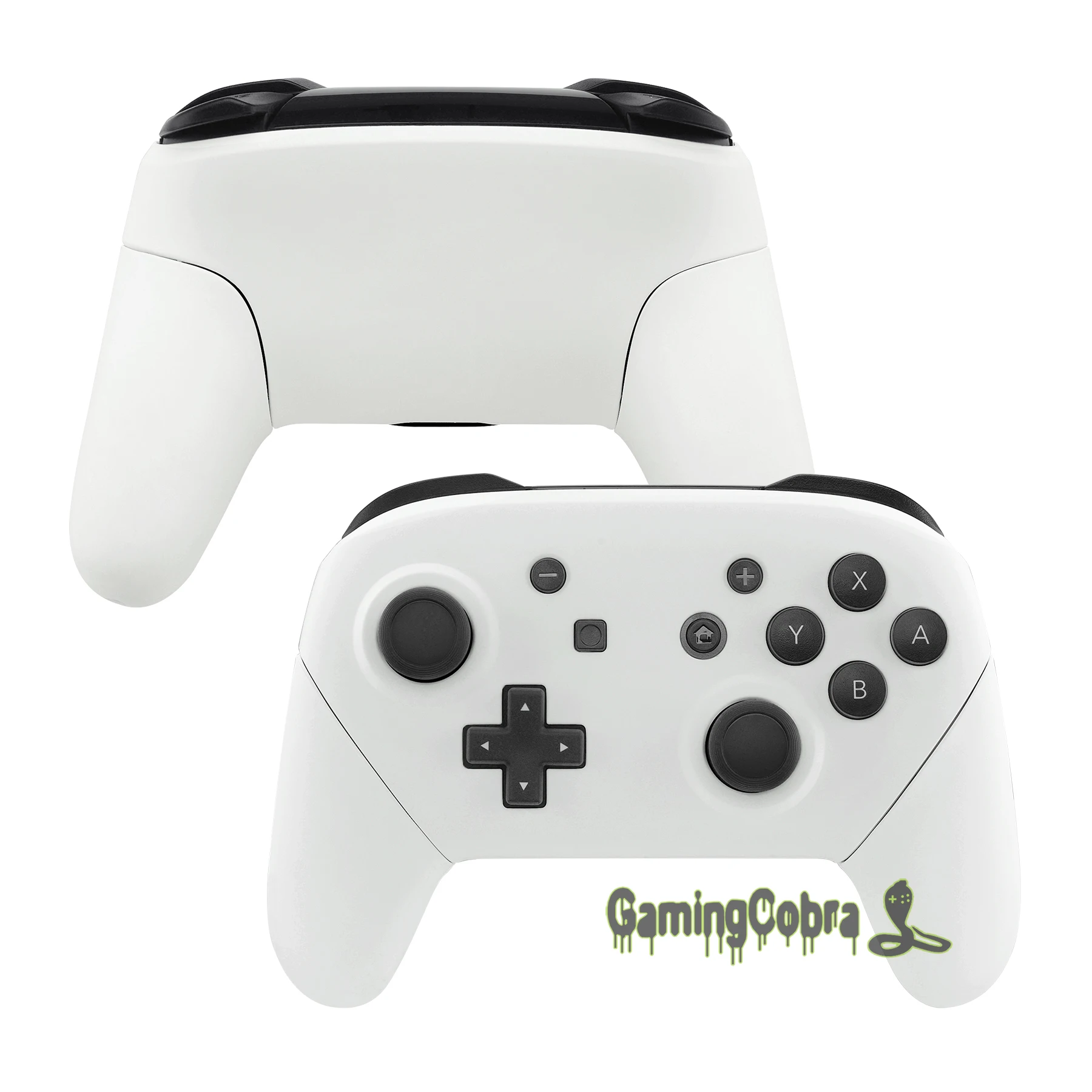 Extremerate Soft Touch White Faceplate Backplate Housing Shell Cover ...