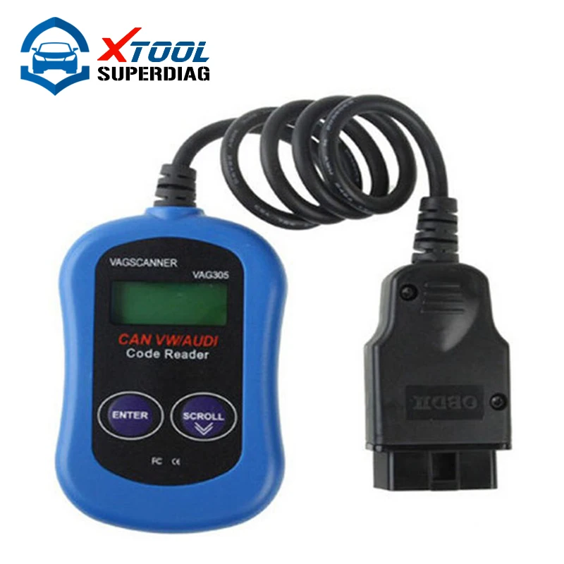 Hot Sell Car Diagnostic scan Tool OBD2 OBD II VAG305 Code Reader vag ...