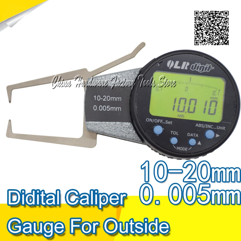 10 20mm Digital caliper gauge for outside measurement caliper gauge ...