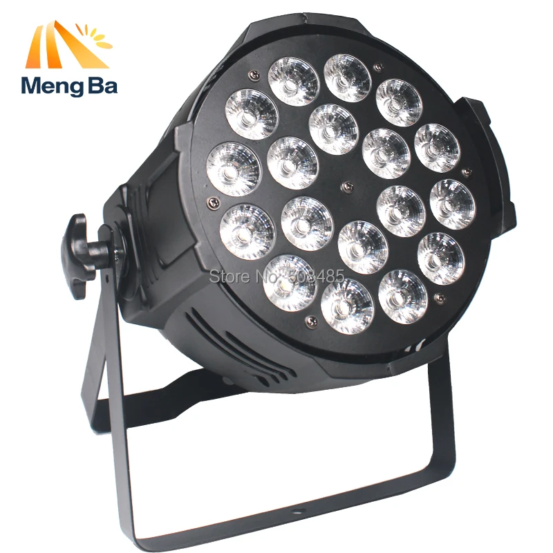 LED Par 18x18W RGBWA+UV 6in1 LED Par Can Par led spotlight dj projector ...