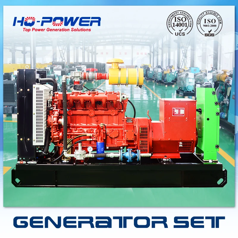 water cooled 30kw natural gas genset generator set price-in Diesel ...
