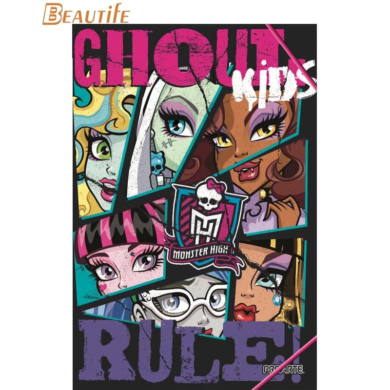 Monster High Wall Stencils