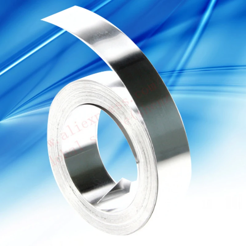 Metalic Embossing Tapes Metal Tapes Sc0035800 12mm Aluminum W/adhesive ...