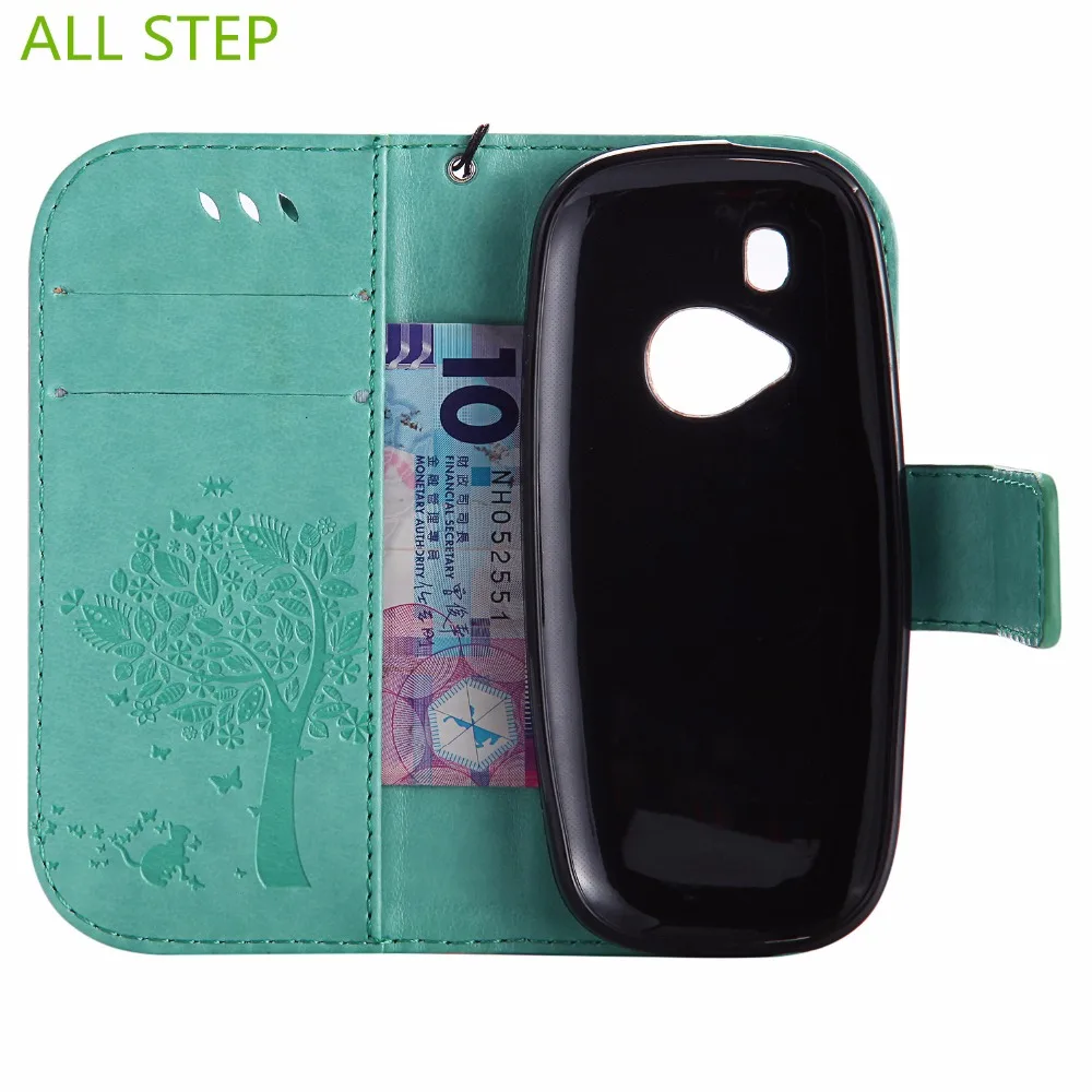 All Step Fashion 3d Embossed Flower Leather Case For Nokia 3310 Case 2