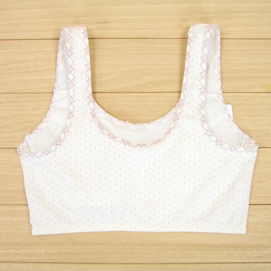 2015 New Dot Girls Training Bras Bras for Children Bilim 100% Cotton ...