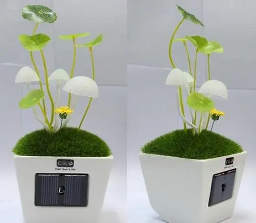 Free shipping 2011HOT! Solar Avatar mushroom lamps,LED solar Avatar ...