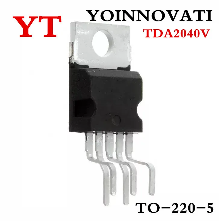 Áudio pwr de alta qualidade tda2040v tda2040 ic tda 2040 amp ...
