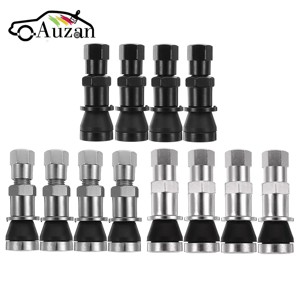 Decorative Valve Caps With Crown Design 4-Piece Crown Design Tire Valve ...