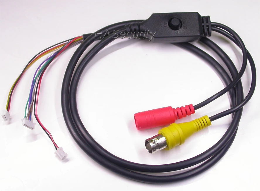 OSD cable 6PINs + 3PINs (1.5mm pitch) + 2PINs for CCTV camera PCB board ...