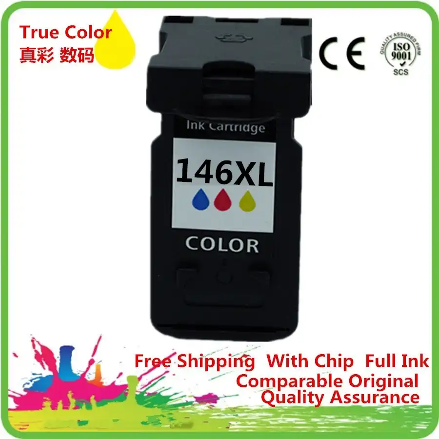 Ink Cartridge Remanufactured For Canon PG 145 PG 145XL PG 145BK PG 145 ...