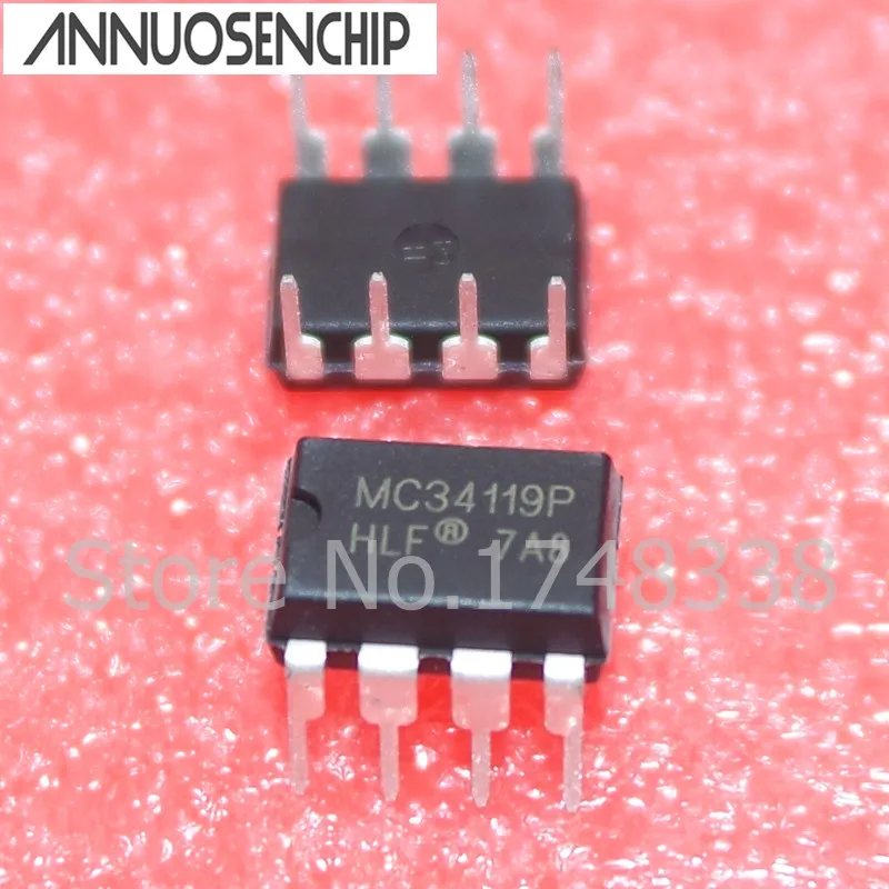 10pcs MC34119P MC34119 DIP 8 Low Power Audio Amplifier-in Relays from ...