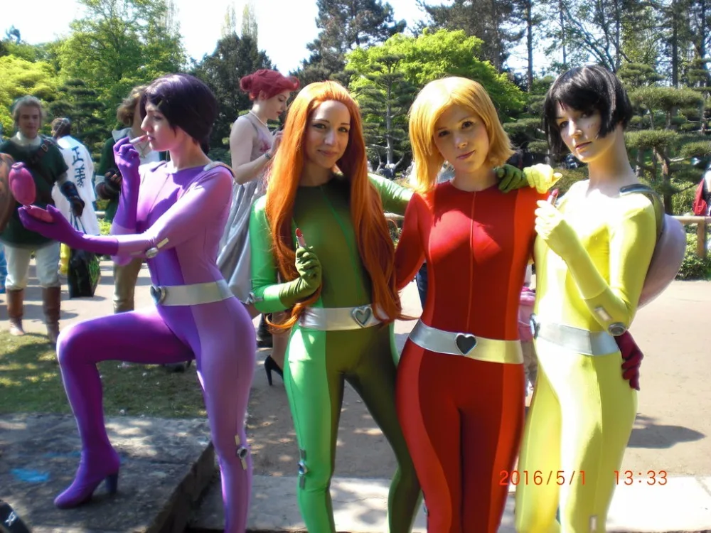 Totally Spies Base Zentai Suit Lycra Spandex Halloween Superhero ...