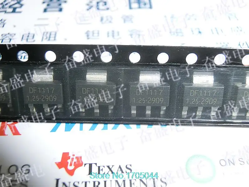 20 unids 100% nueva DF1117 1.25 1117 1.25 V SOT223|sot223 package ...