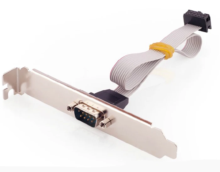 10P-to-DB9-Serial-Port-Bracket-MainBoard-10P-to-9P-RS232-DB9-Male ...