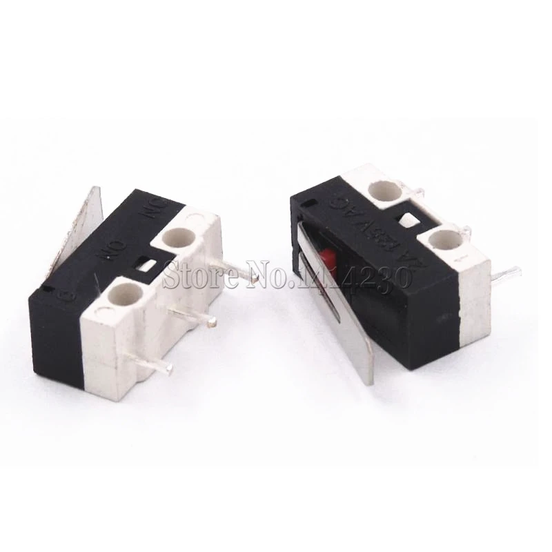 10Pcs Limit Switch Push Button Switch 1A 125V AC Mouse Switch 3Pins Micro Switch|switch 3pin ...