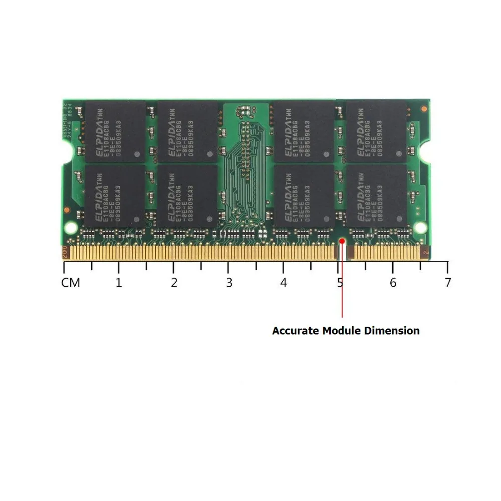 DDR2 800 2GB 4GB 8GB одиночный 4GB Sodimm ram PC2-6400S 1,8 V CL6 200 ...