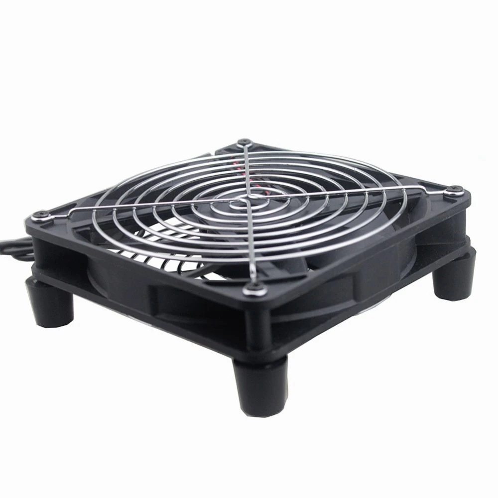 Gdstime 1 pcs New Router fan DIY 140mm PC Cooler TV Box Wireless ...
