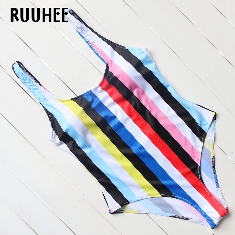 Buy Ruuhee One Piece Swimsuit Sexy Swimwear Women 2017
