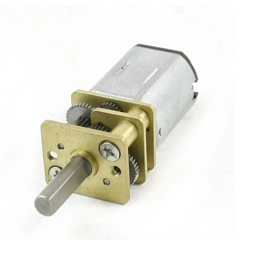 UXCELL 100RPM DC 6V 2 Terminal Gear Electric Speed Reduce Micro Motor ...