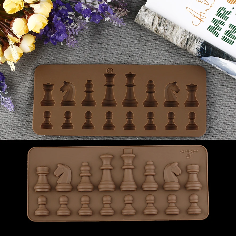 International Chess King Queen Knight Rook Pawn Bishop Single-sided ...