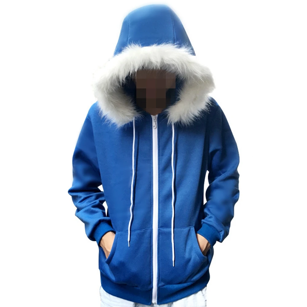 Undertale cosplay costume blue jacket spring hoodie halloween cosplay ...